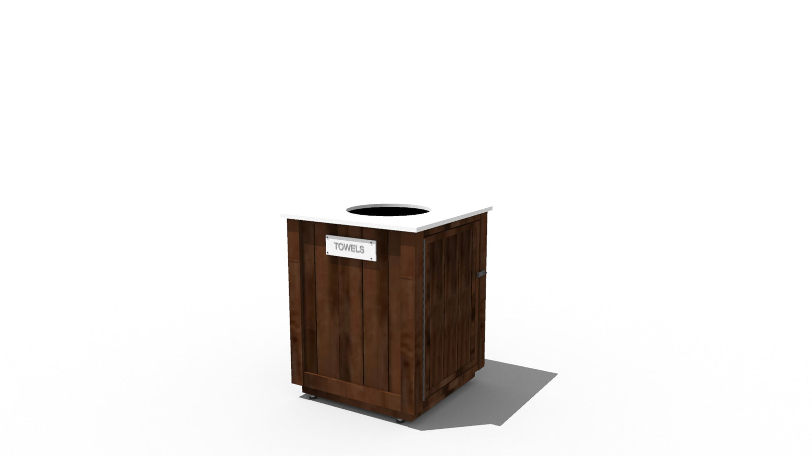 Towel Return Bin 35 – Custom Beach