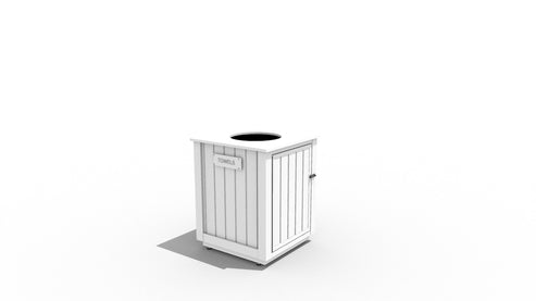 Towel Return Bin 35 – Custom Beach