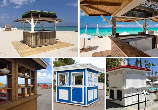 HUTS – Custom Beach